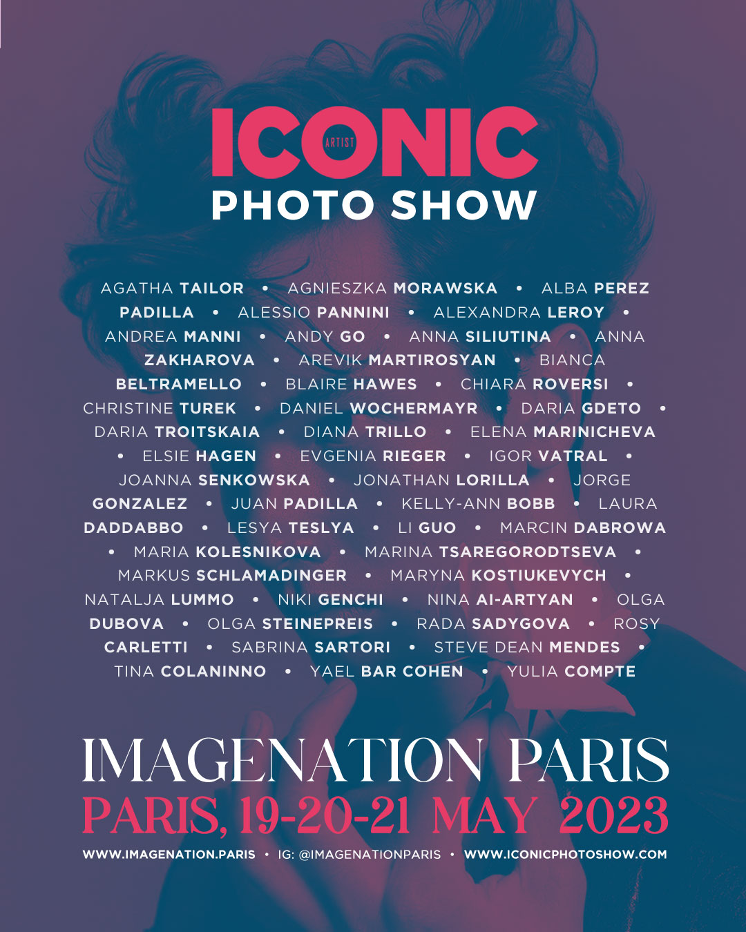 ICONIC Photo Show at ImageNation Paris : Artistes Contemporains