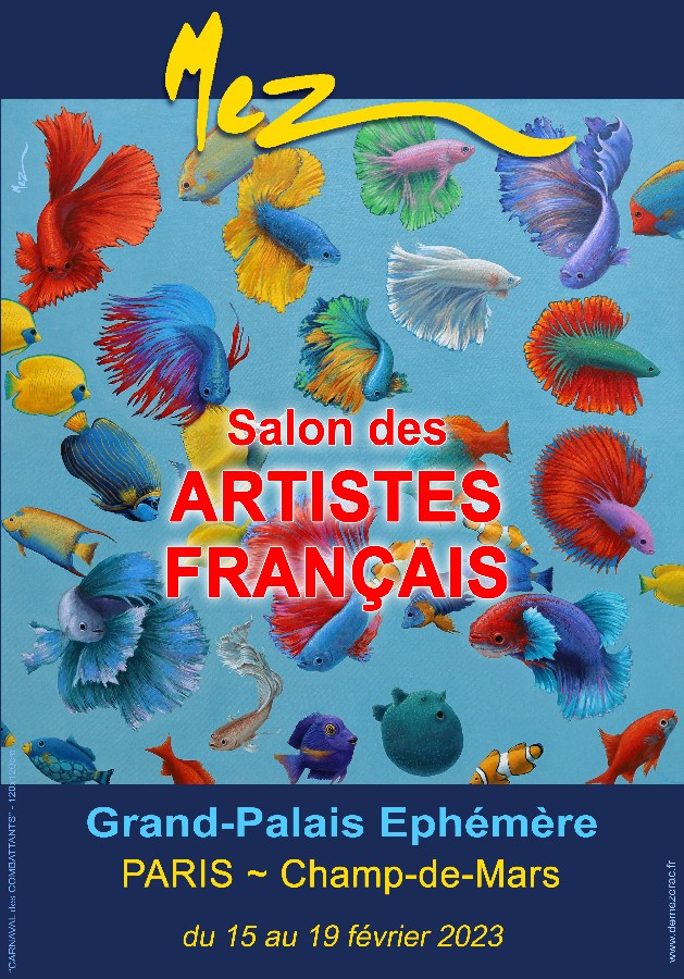 Exposition : de MEZERAC – MEZ expose au Grand-Palais – Salon ART ...