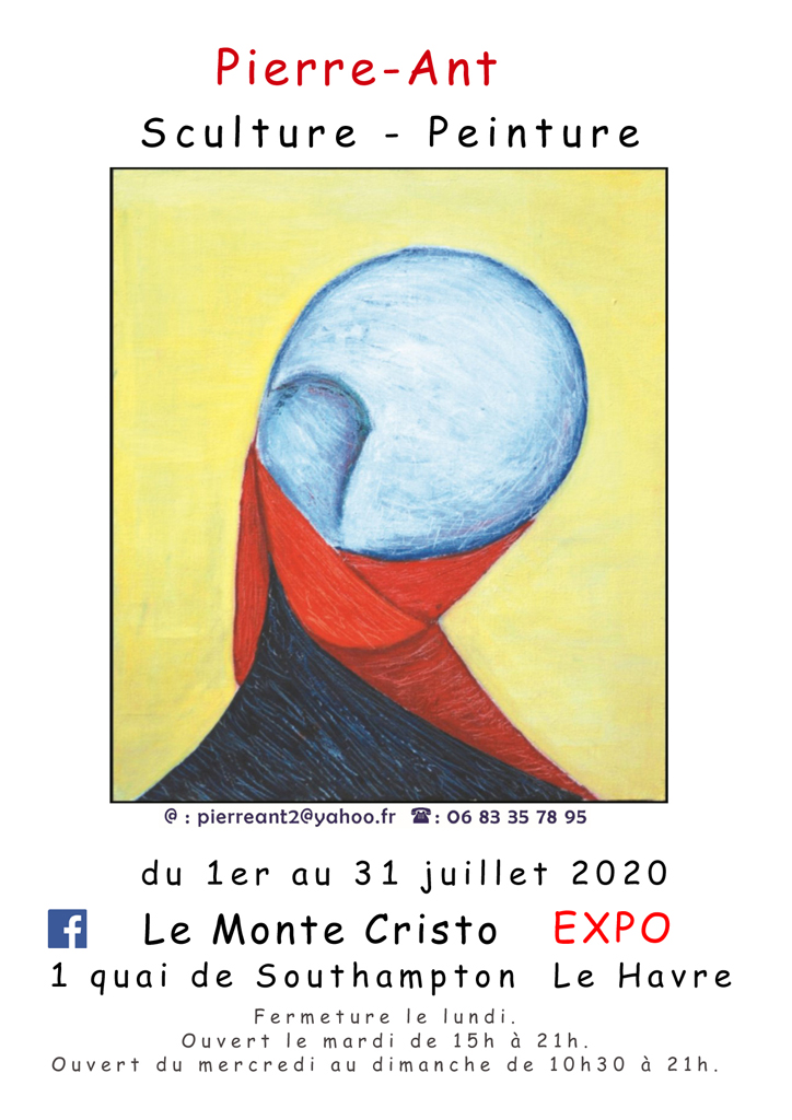 Pierre-Ant Affiche juillet 2020web : Artistes Contemporains